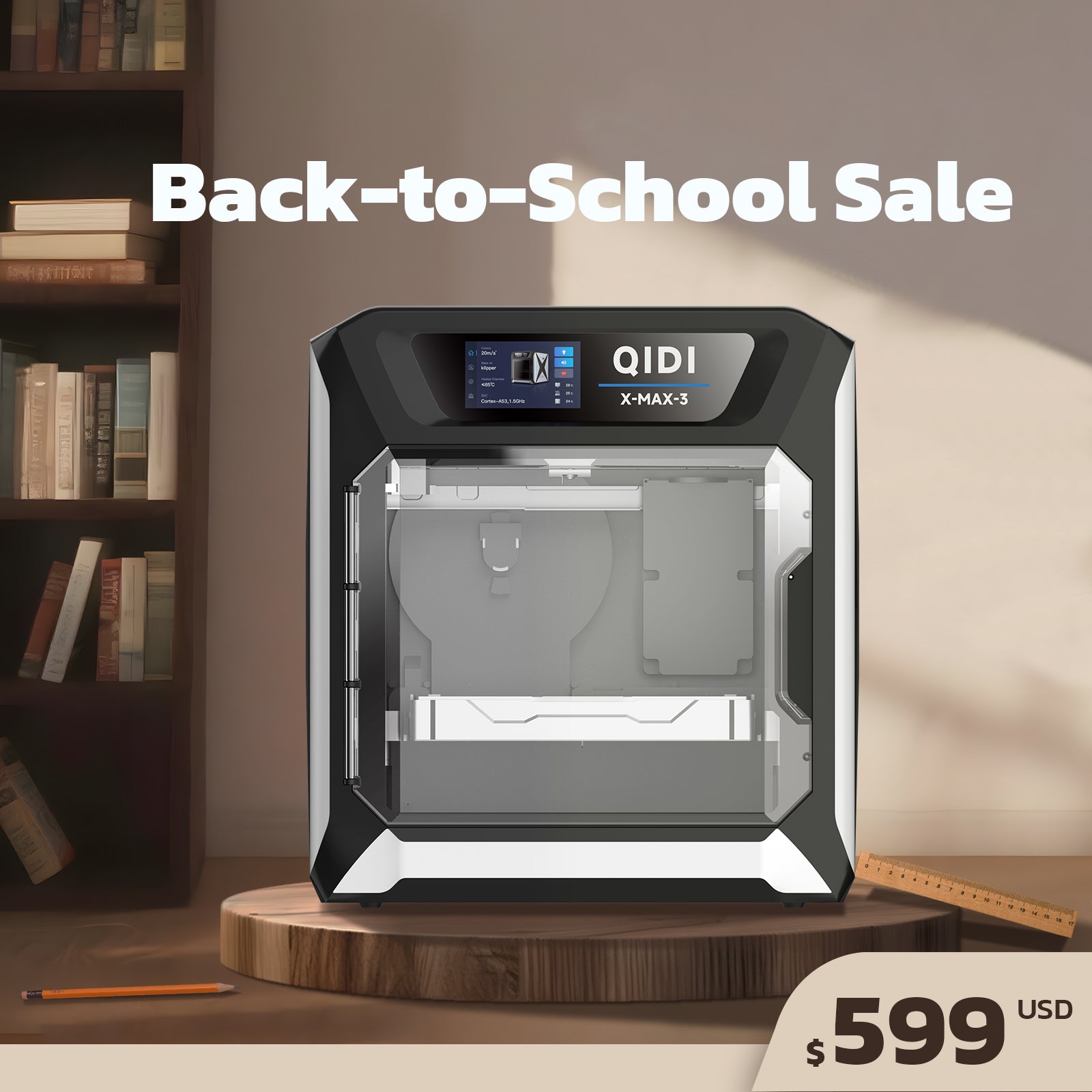 Qidi Tech X-Max 3 | Large 3D Printer | High Performance – Qidi Tech ...