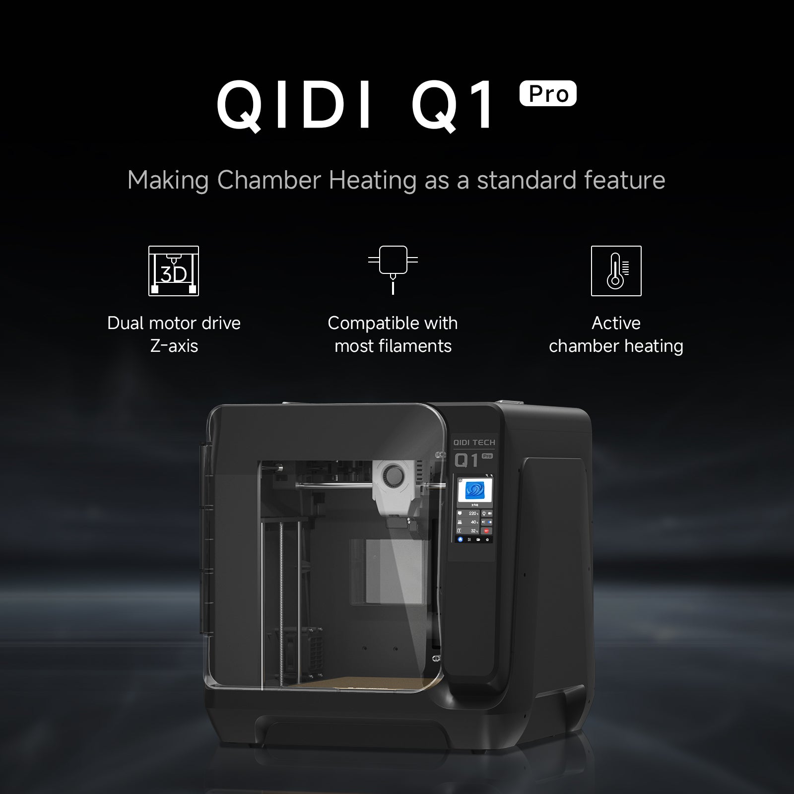 QIDI Tech Q1 Pro | Innovative 3D Printing Machine – Qidi Tech Online Store