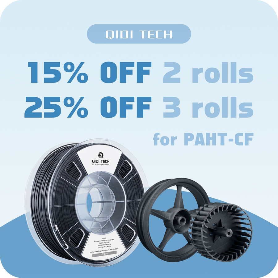 QIDI PAHT-CF Carbon Fiber Filament | Superior Print Quality – Qidi Tech ...
