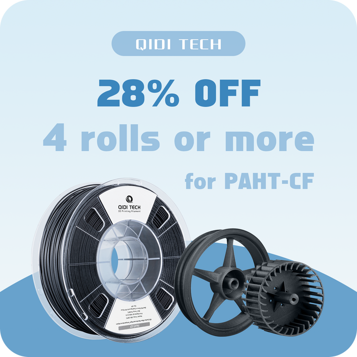 QIDI PAHT-CF Carbon Fiber Filament | Superior Print Quality – Qidi Tech ...