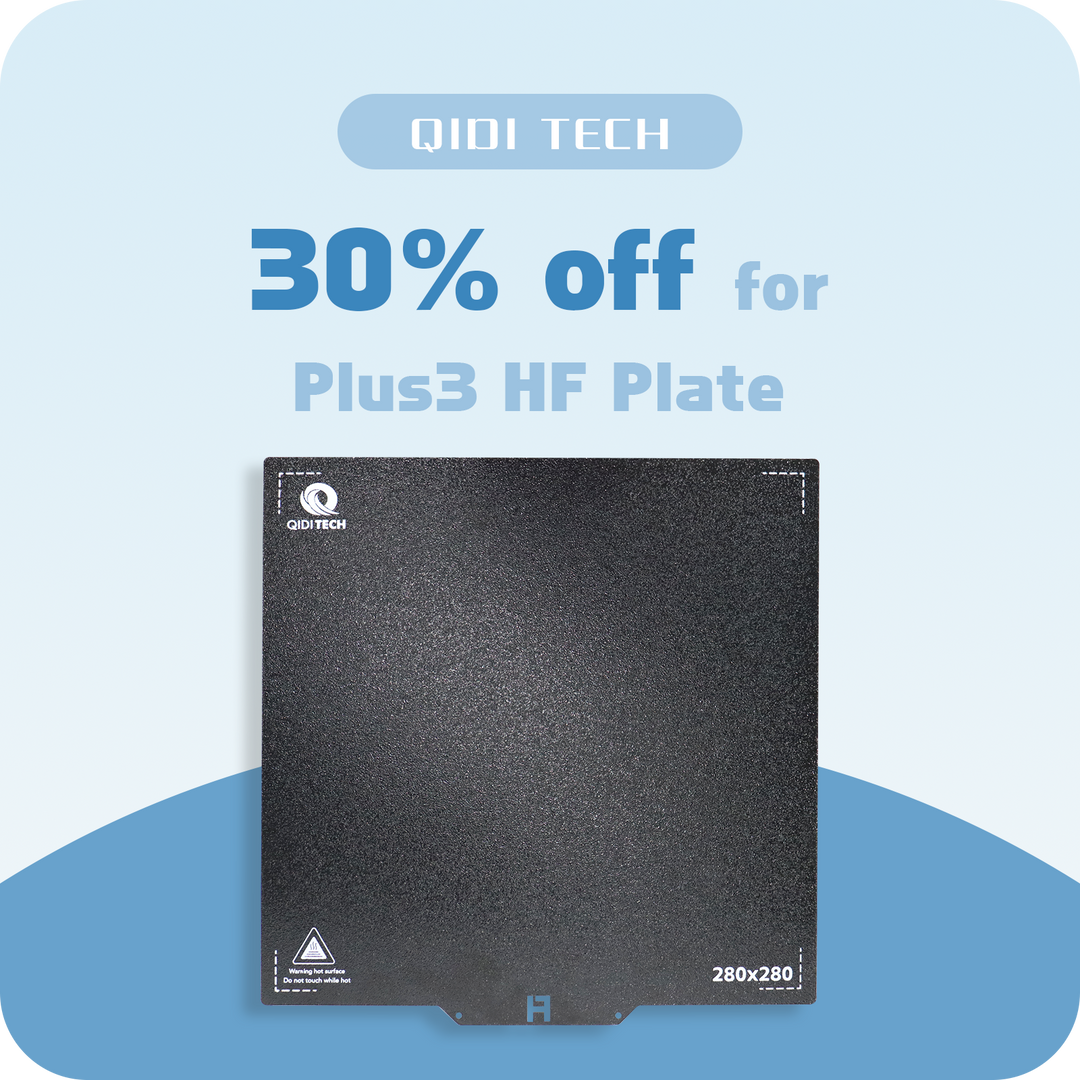 X-Plus 3 HF Plate – Qidi Tech Online Store
