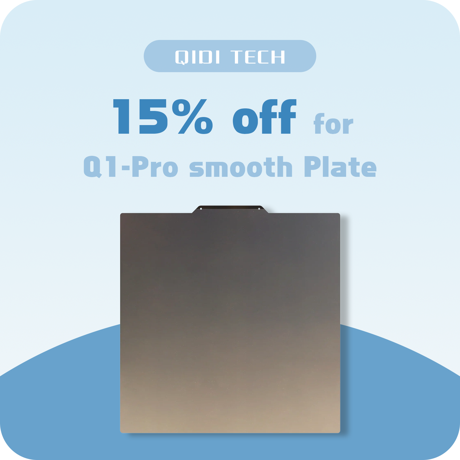 Q1-Pro smooth Plate | QIDI Tech – Qidi Tech Online Store