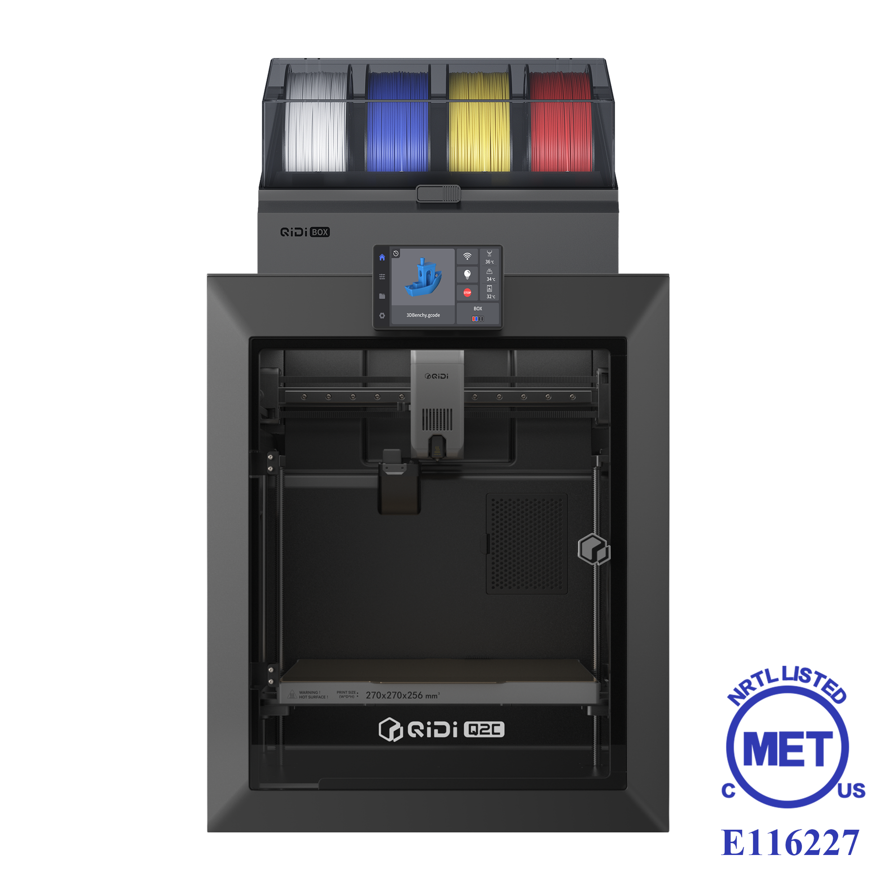 Q2C 3D Printer | Zero-offset, 270×270×256 mm – Qidi Tech Online Store