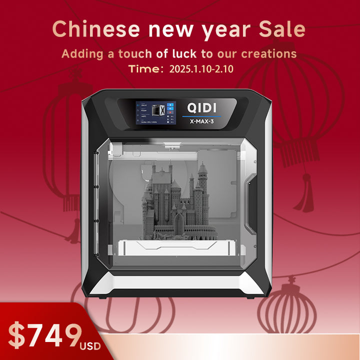 Qidi Tech X-Max 3 | Large 3D Printer | High Performance – Qidi Tech ...