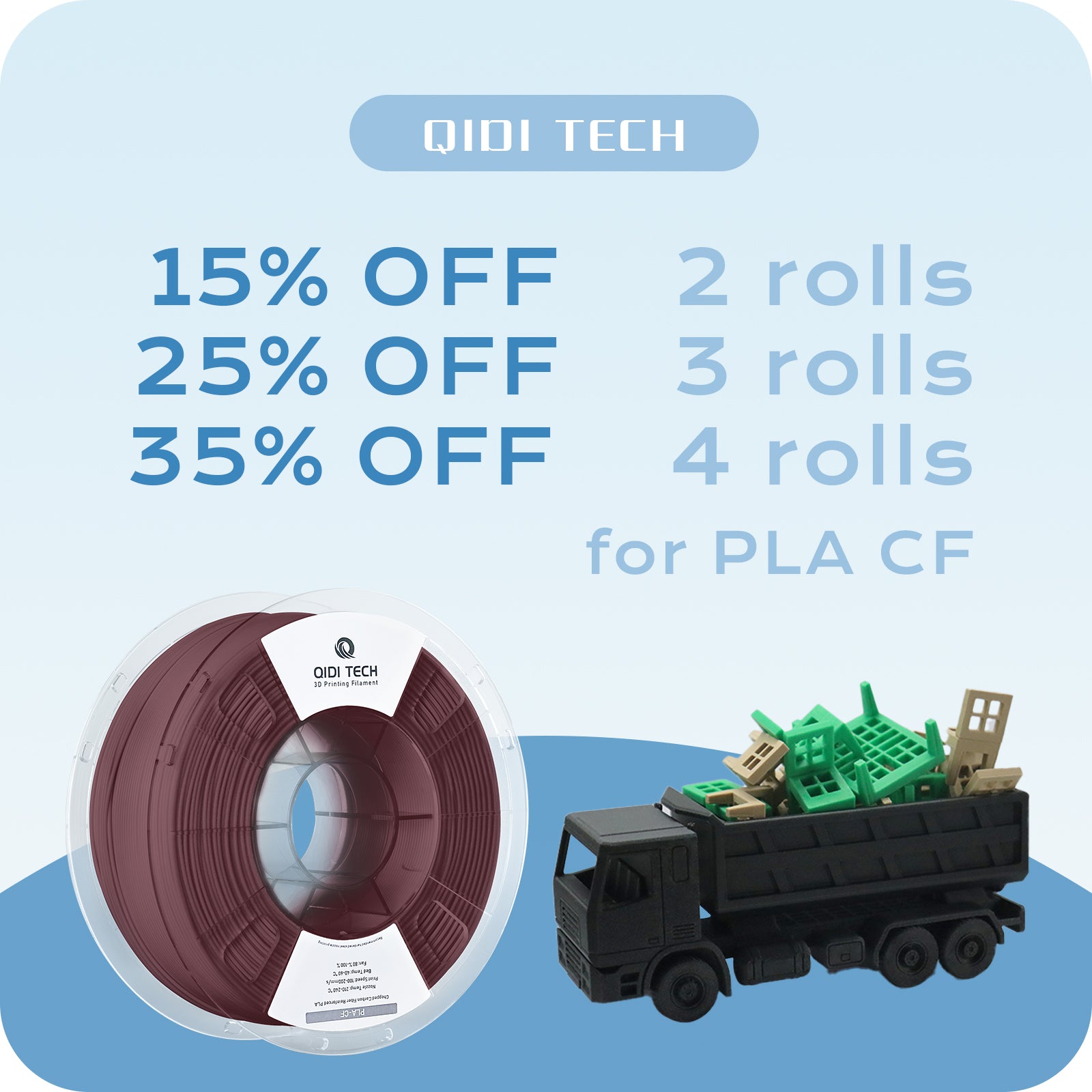 PLA-CF | QIDI Tech – Qidi Tech Online Store